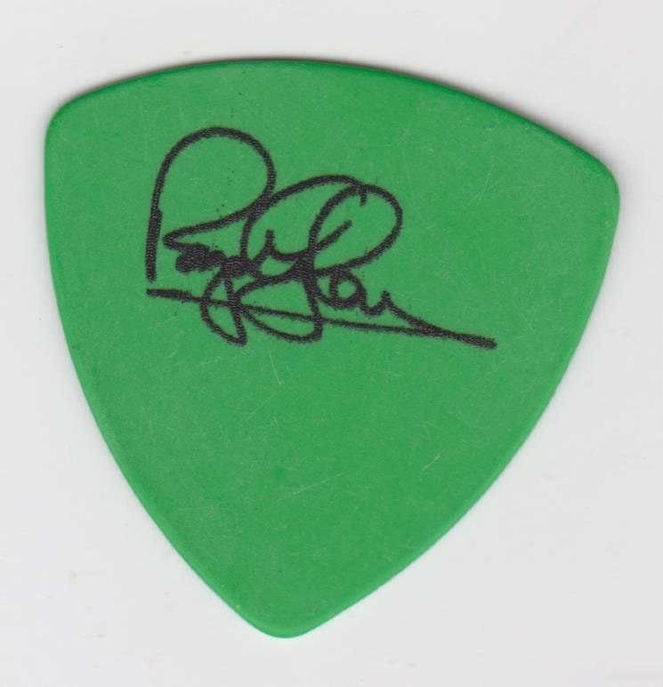 ROGER GLOVER of Deep Purple Signature Concert Tour Guitar PICK 2015 - Etsy