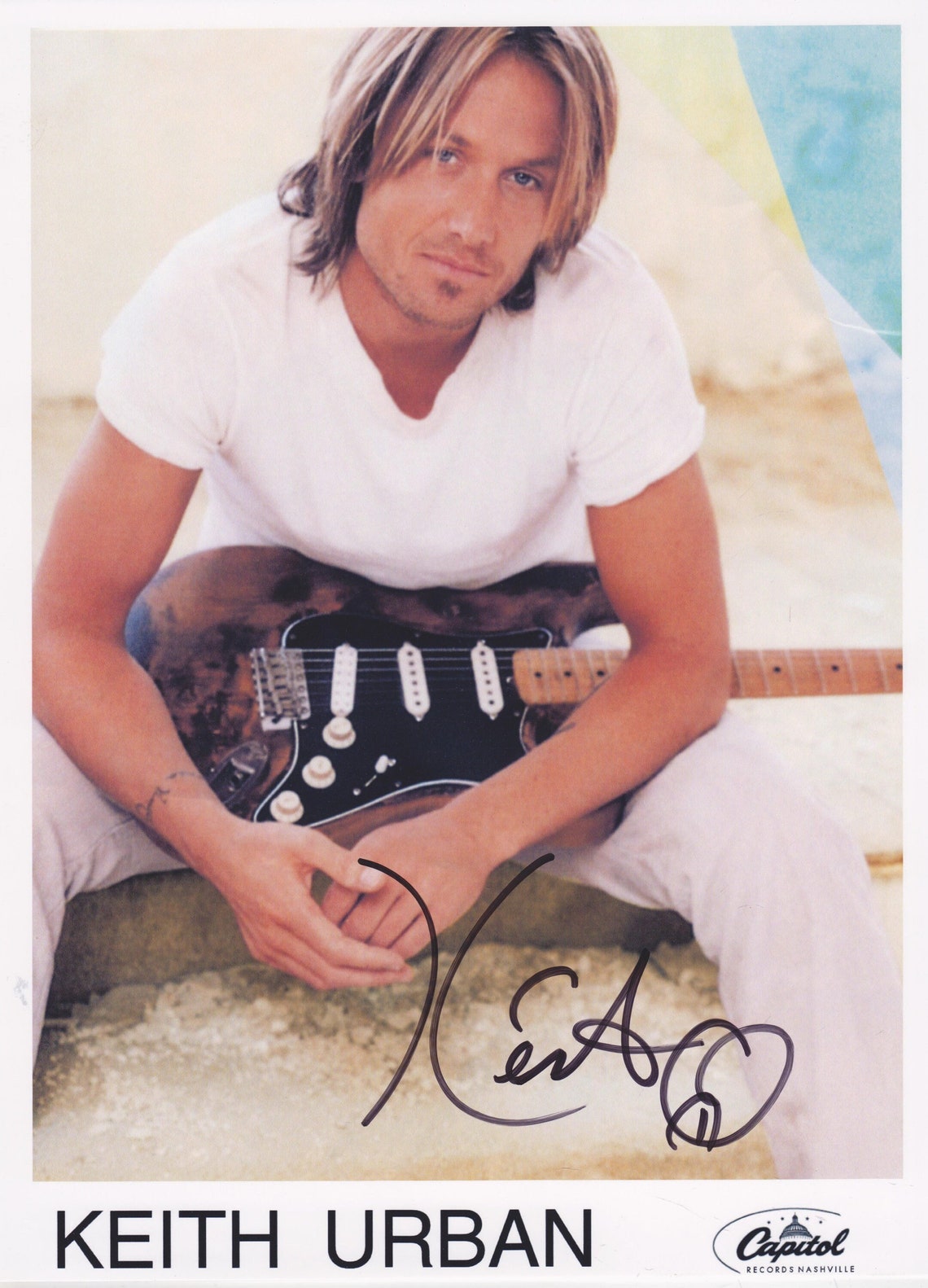 Signed KEITH URBAN Autographed Photo W/ COA Country - Etsy