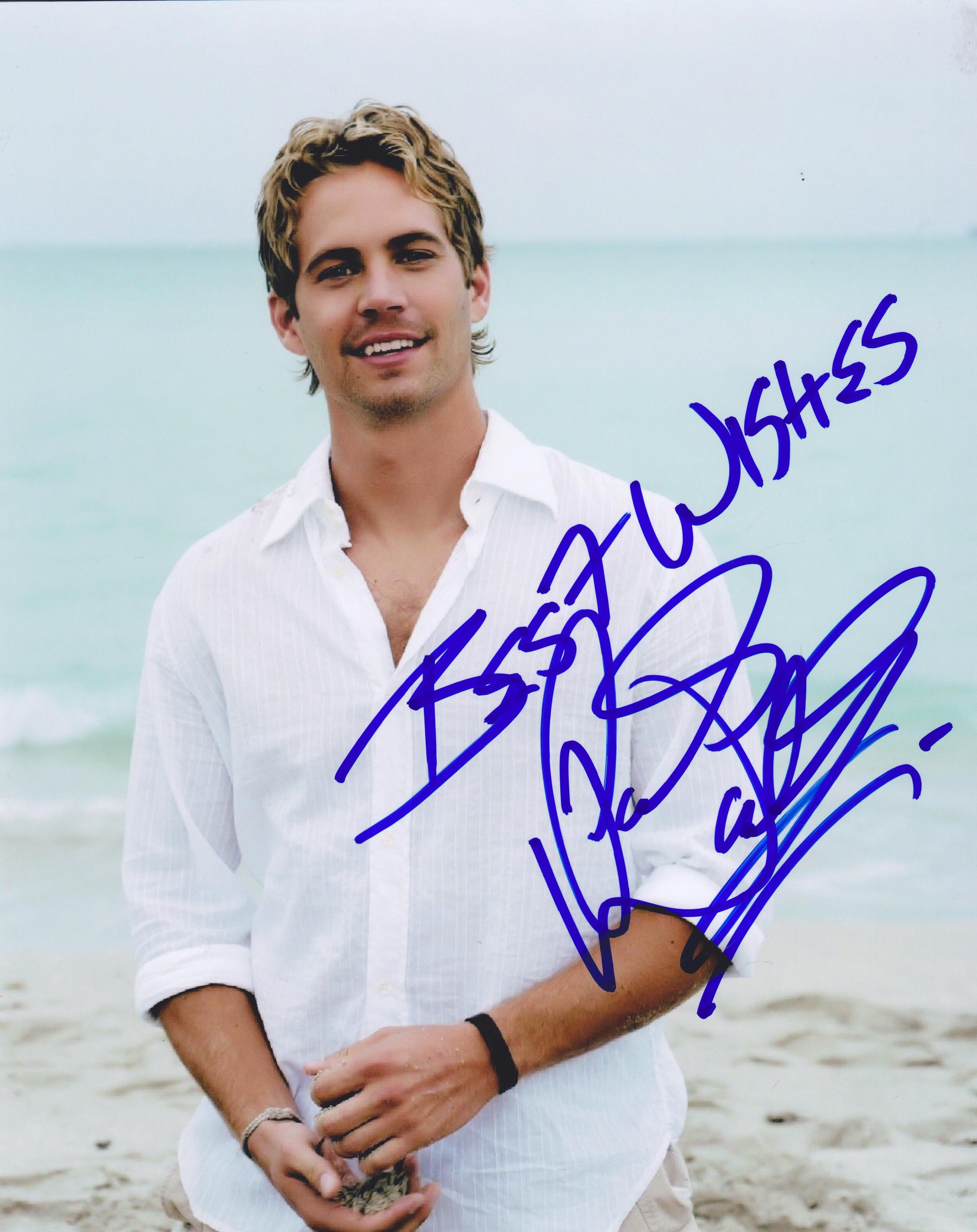 Signed Paul Walker of FAST & the FURIOUS Autographed W COA - Etsy