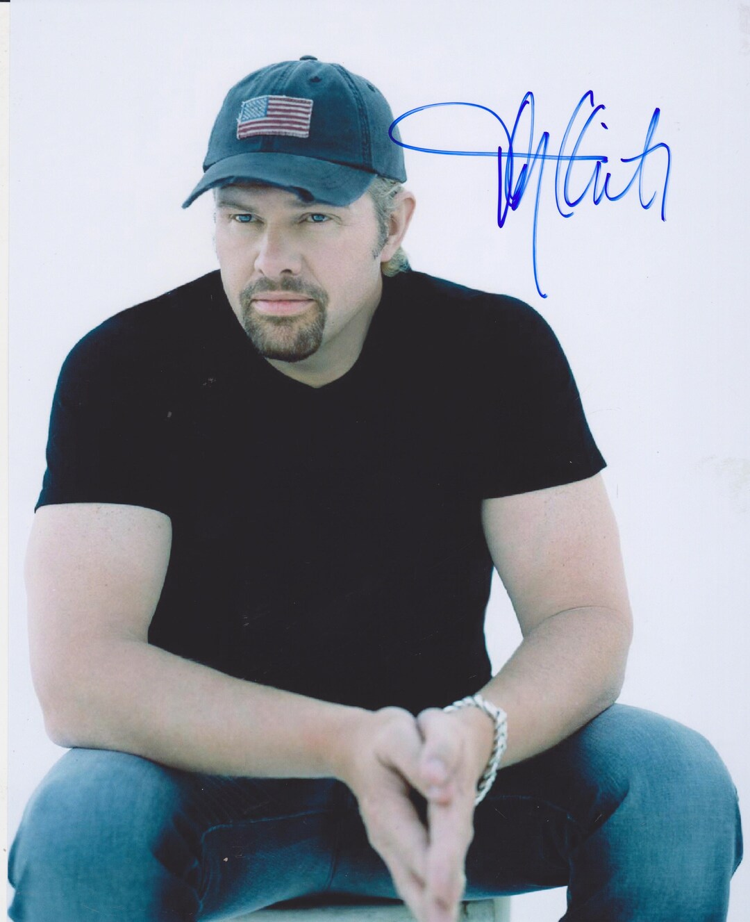 Signed TOBY KEITH Autographed Photo W/ COA Country - Etsy