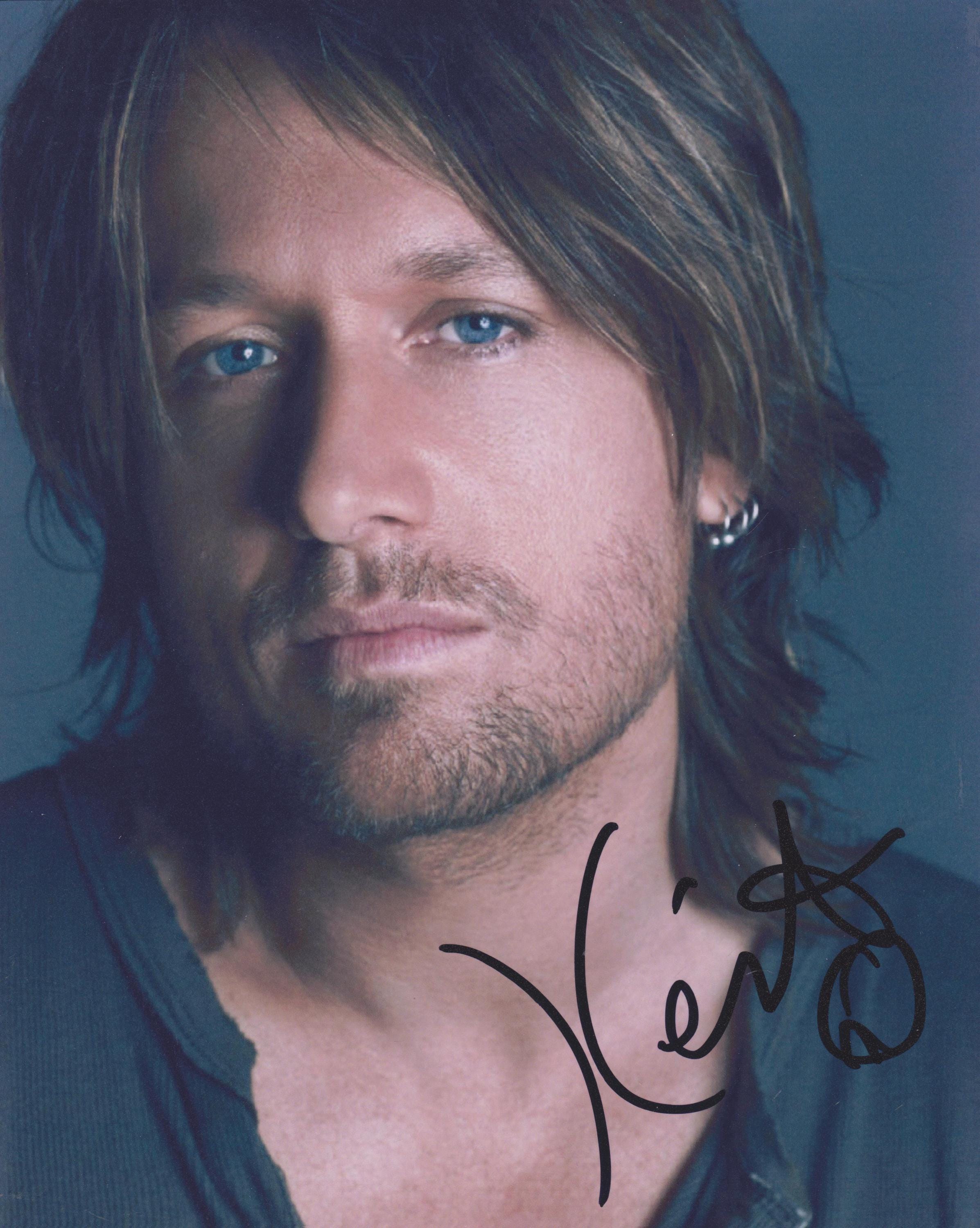 Signed KEITH URBAN Autographed Photo W/ COA Country - Etsy