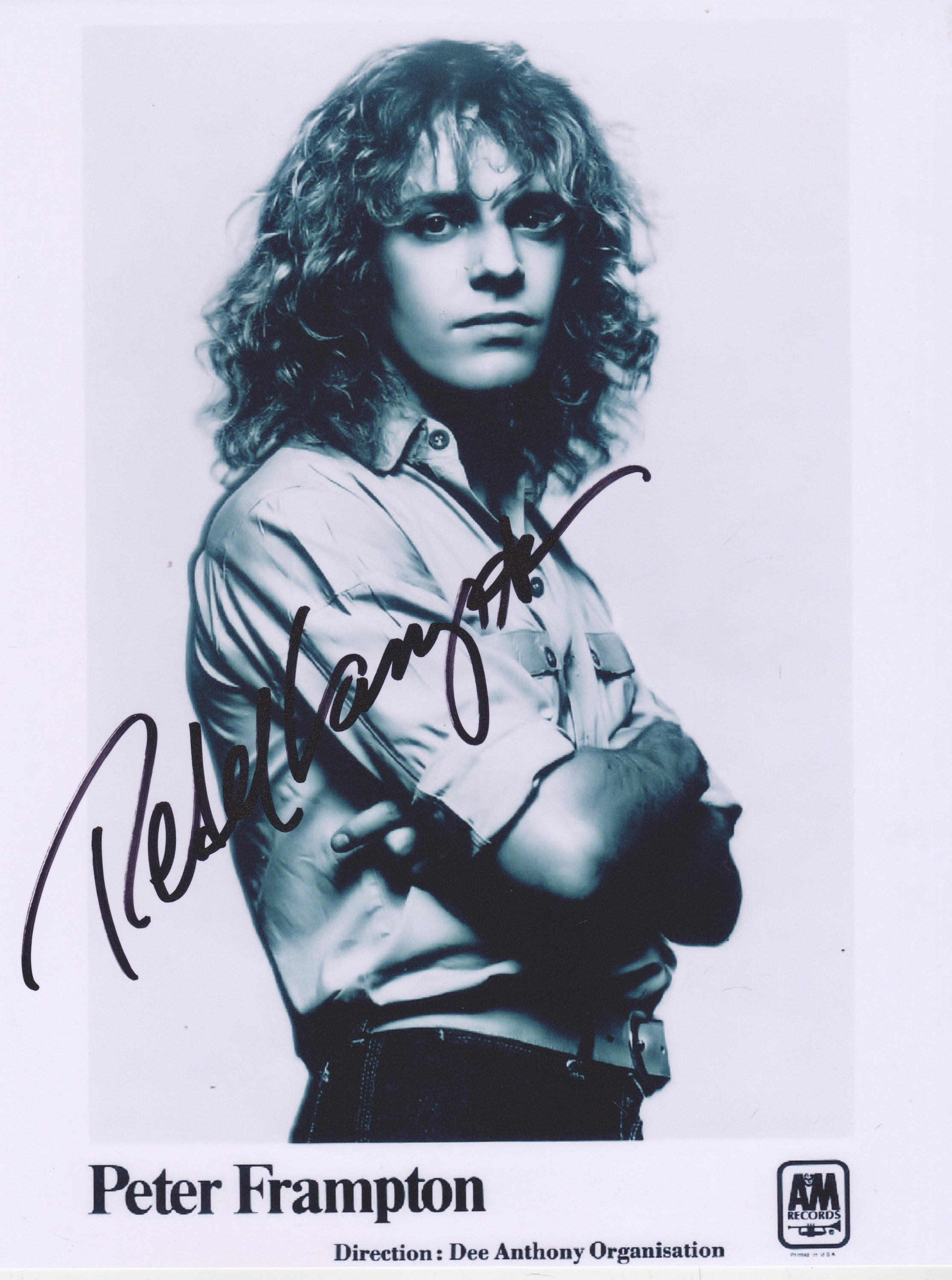 Autographed PETER FRAMPTON Signed Photo With COA Humble Pie - Etsy