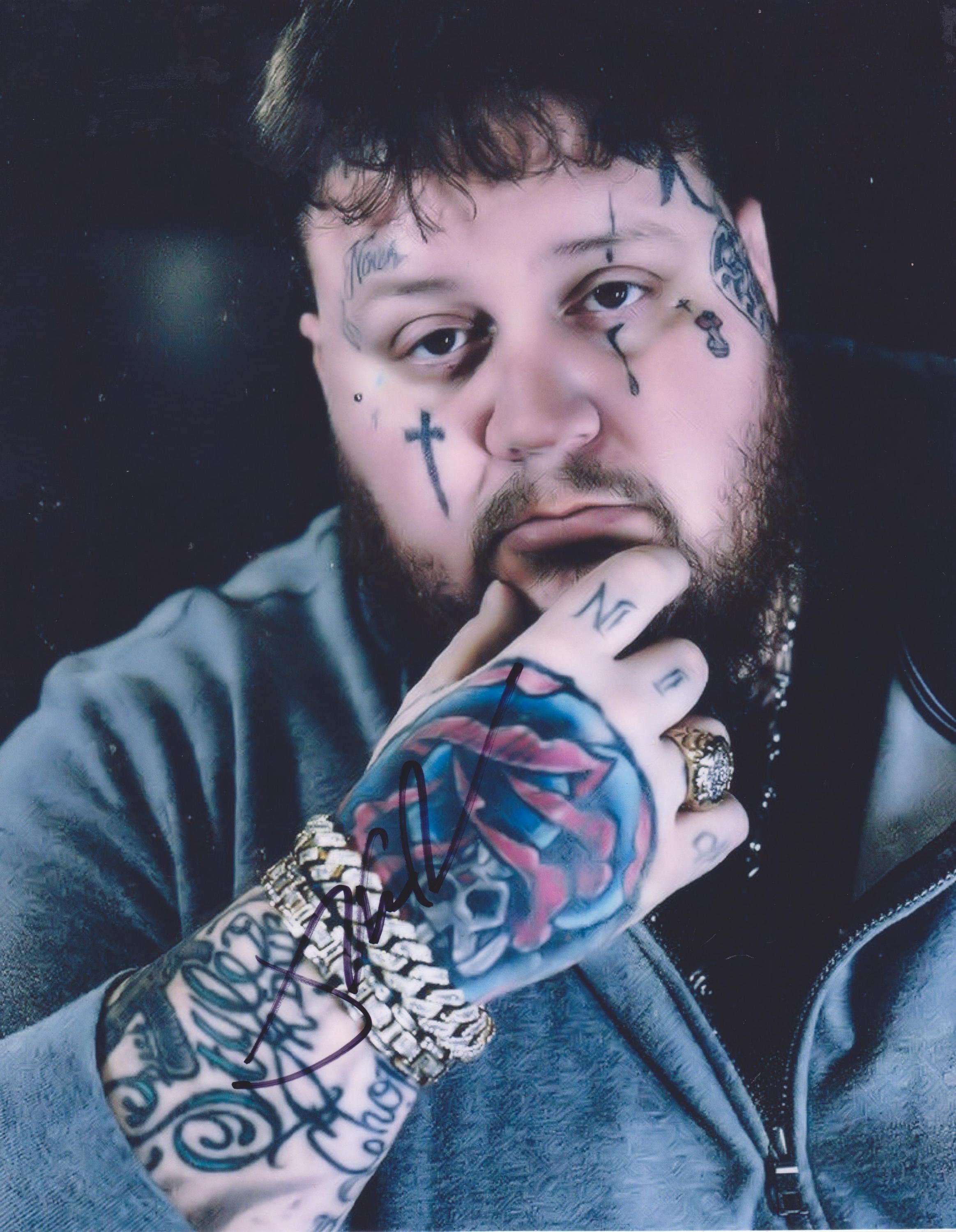Signed JELLYROLL Autographed Photo W/ COA Country Rock Jelly Roll - Etsy