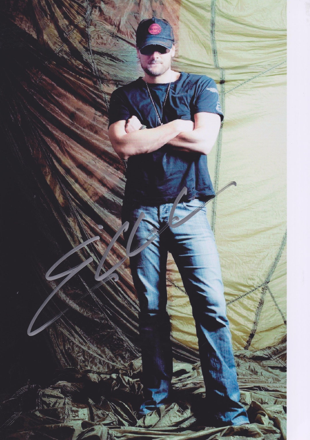 Signed ERIC CHURCH Autographed Photo With COA Country - Etsy