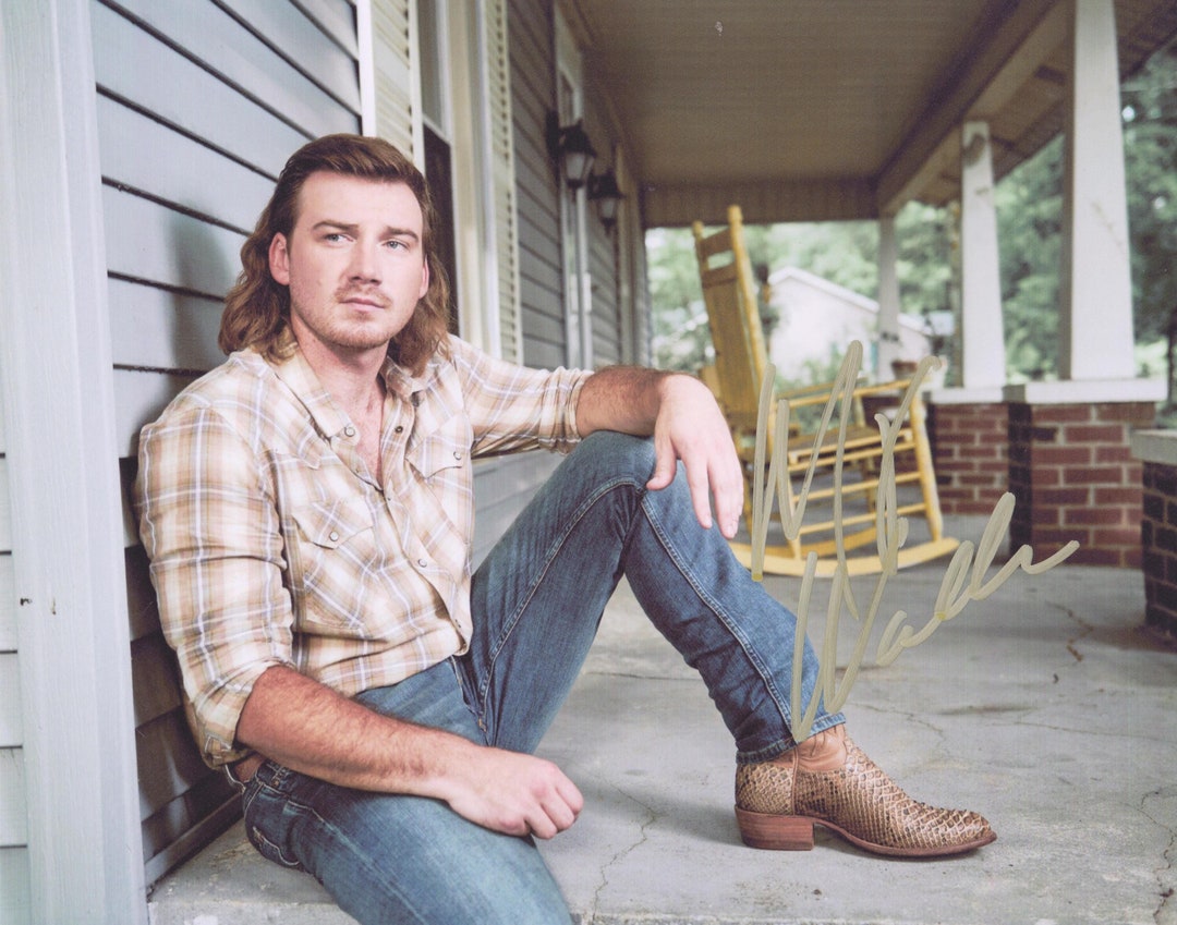 Signed MORGAN WALLEN Autographed Photo W/ COA Country - Etsy