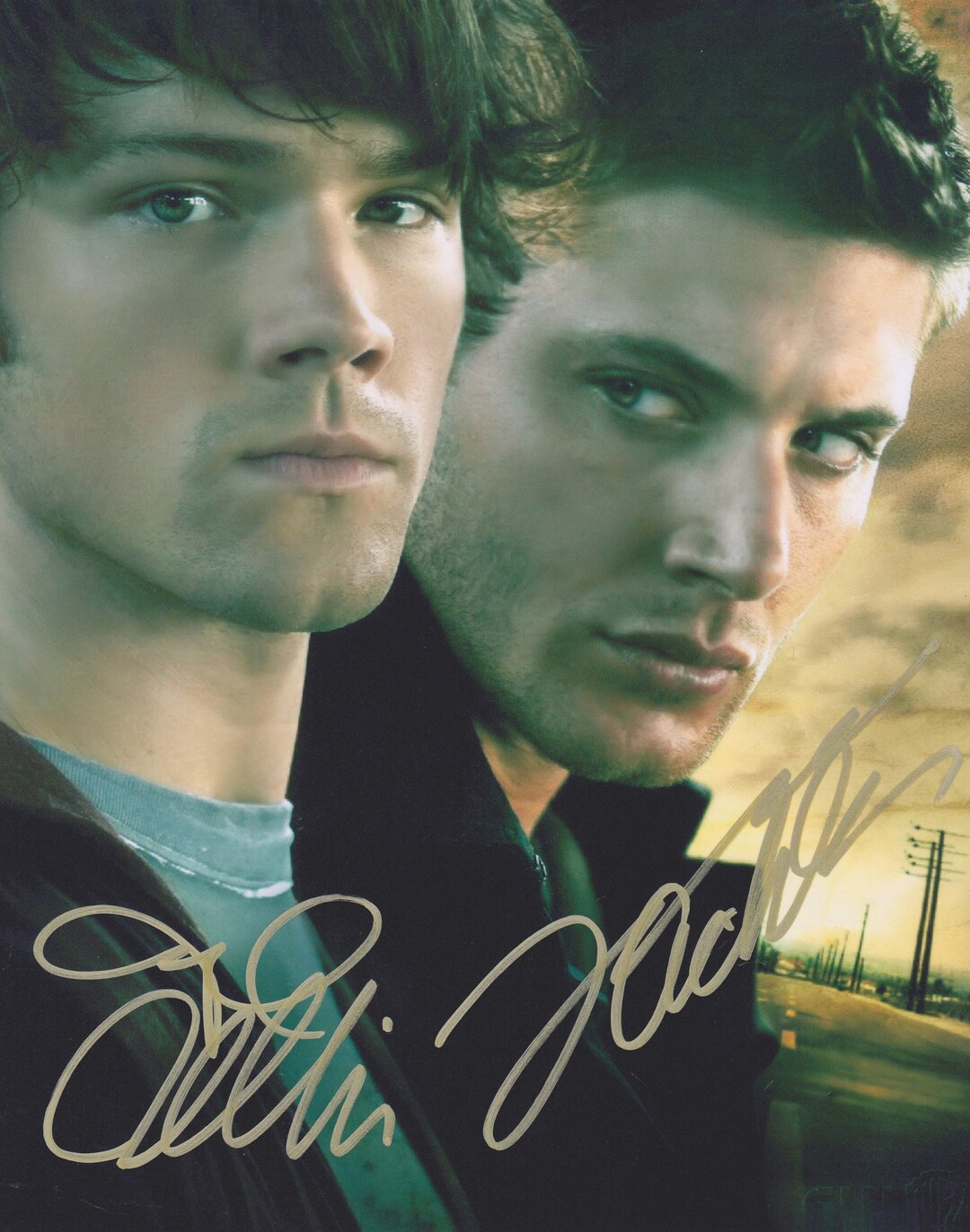 2X Signed Jared Padalecki & Jensen Ackles Autographed Photo W COA ...