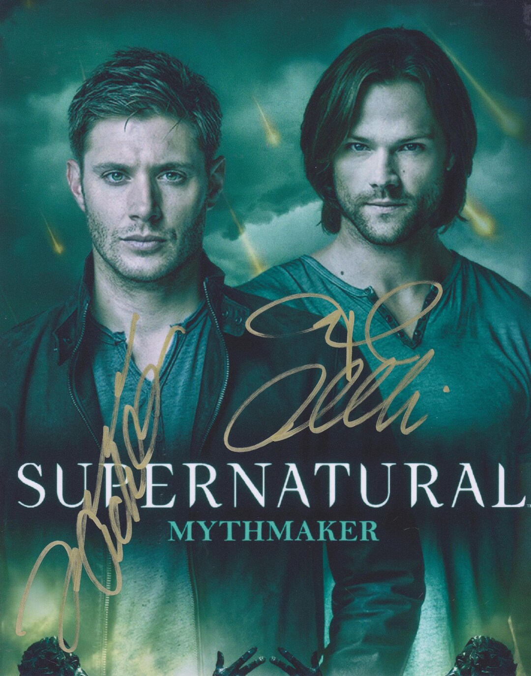 2X Signed Jared Padalecki & Jensen Ackles Autographed Photo W COA ...