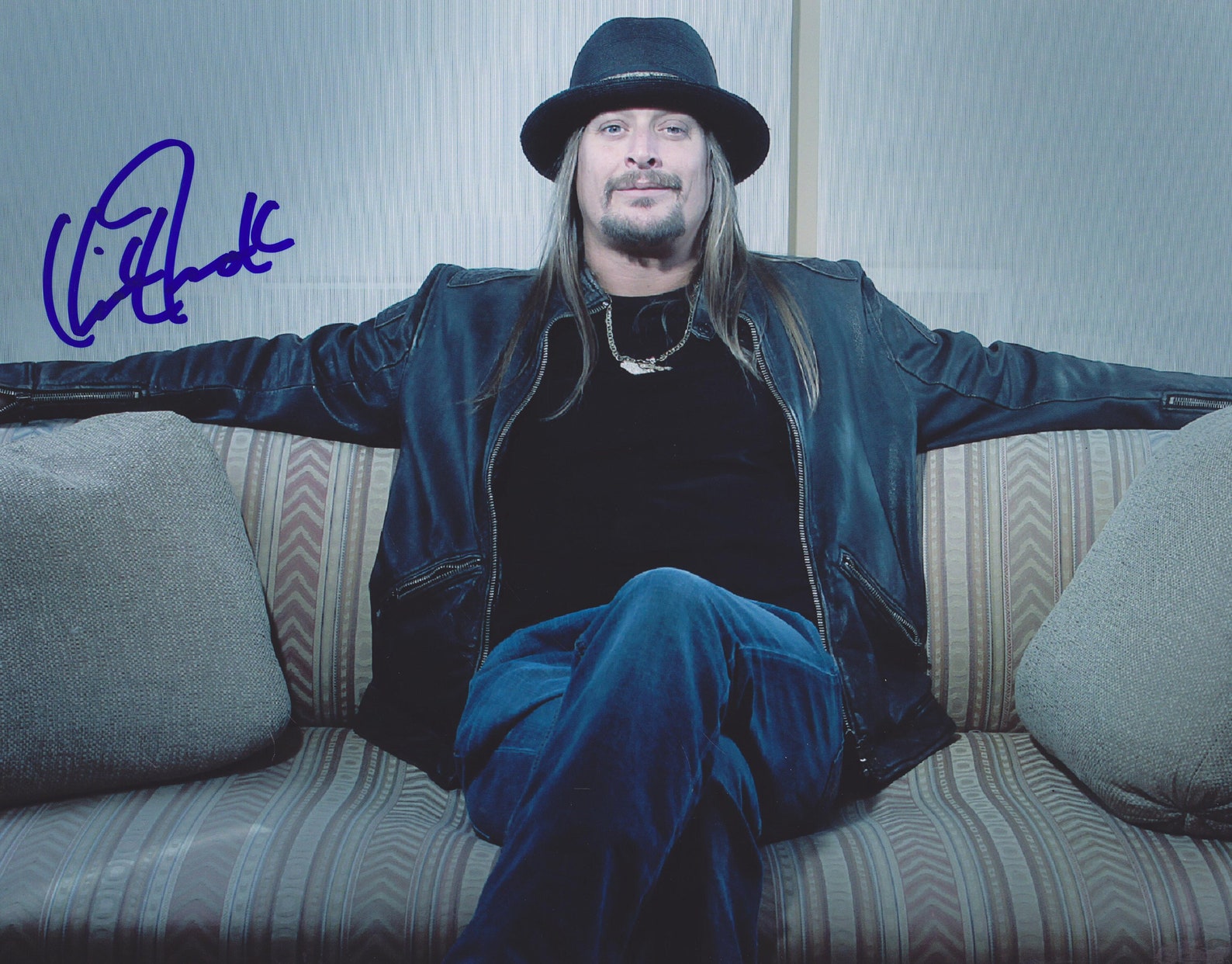 Signed KID ROCK Autographed Photo W/ COA Kid Rock - Etsy