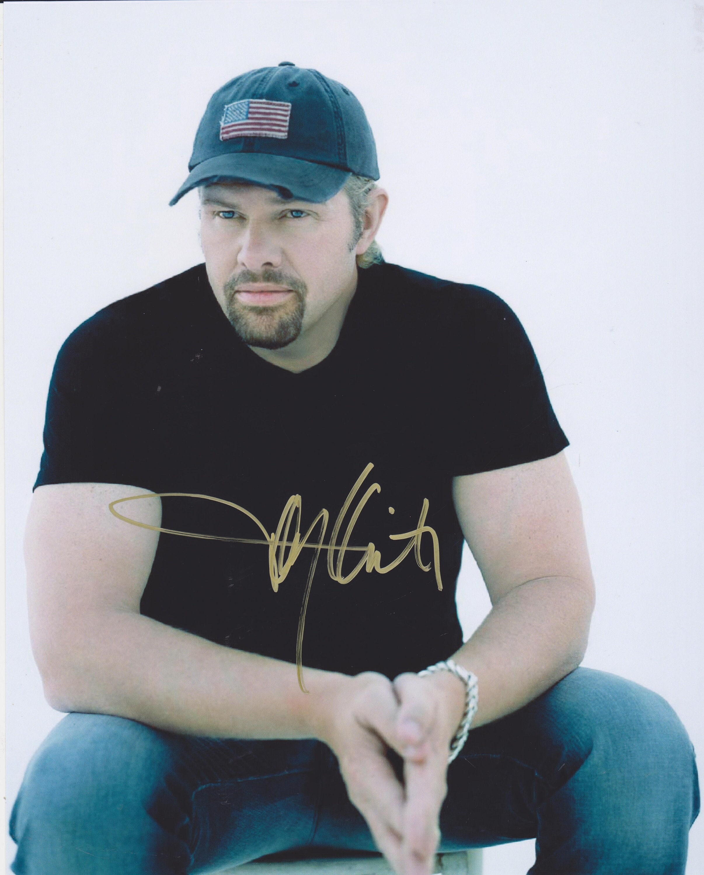 Signed TOBY KEITH Autographed Photo W/ COA Country - Etsy