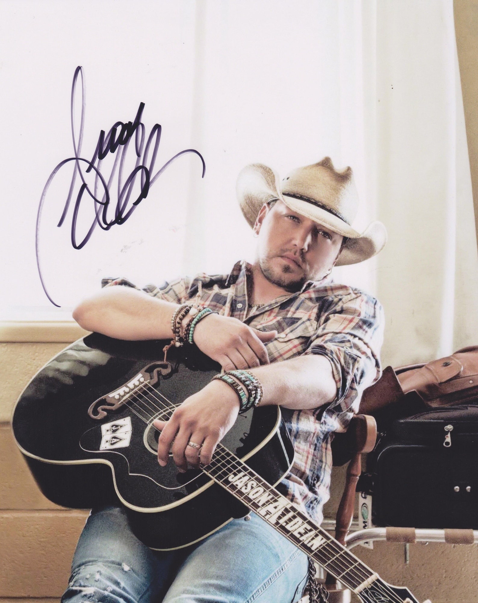 Signed JASON ALDEAN Autographed Photo W/ COA Country Superstar - Etsy