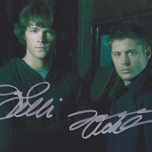 2X Signed Jared Padalecki & Jensen Ackles Autographed Photo W COA ...