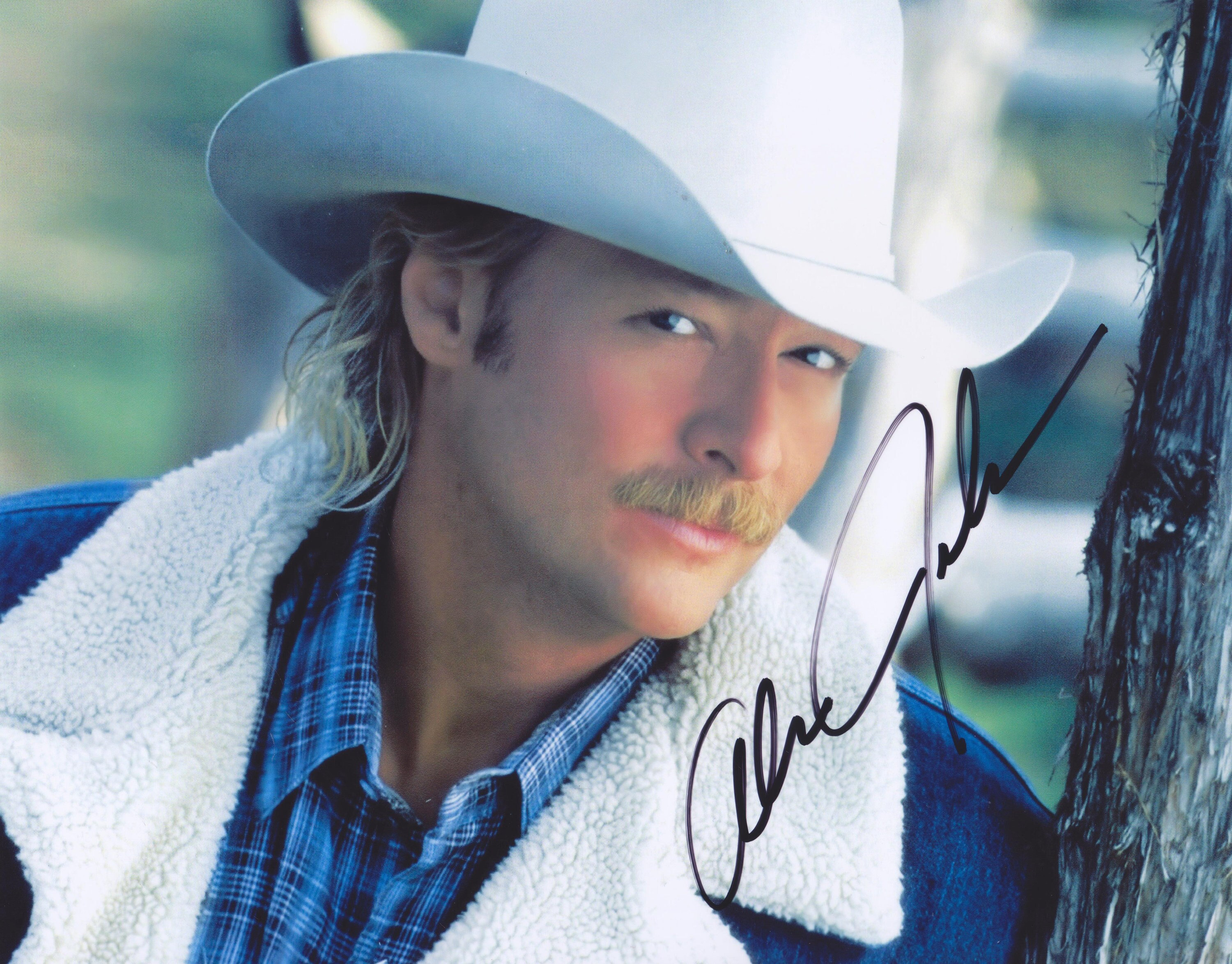 Signed Alan Jackson Autographed PHOTO W/ COA Countryaj - Etsy