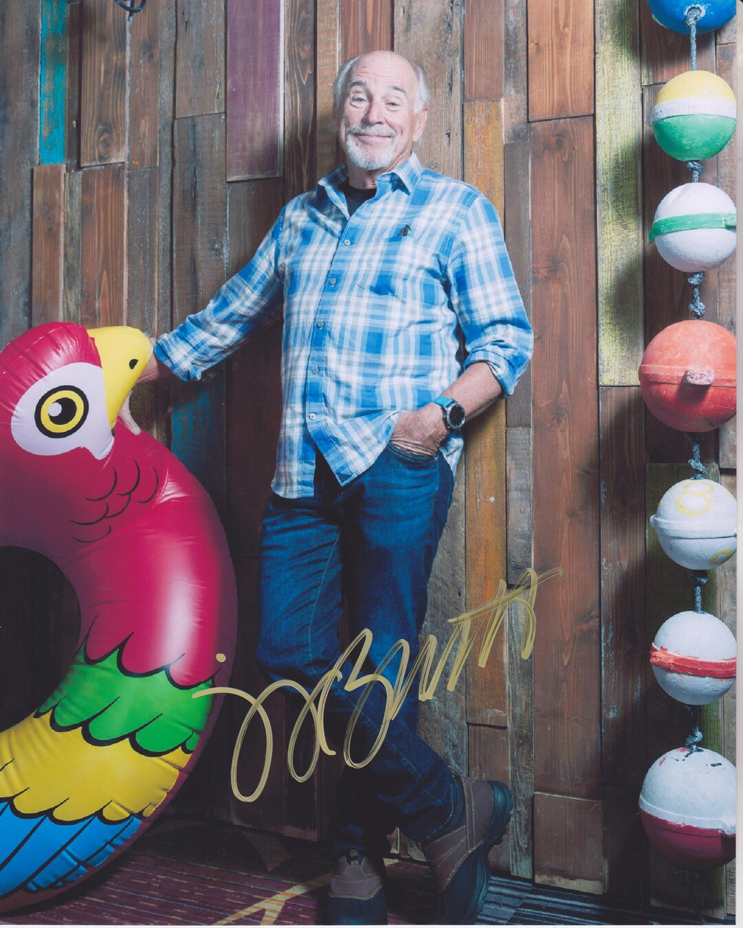 Signed JIMMY BUFFETT Photo Autographed W/ COA Parrothead - Etsy