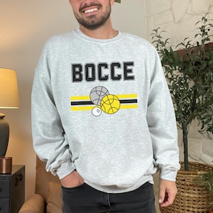 Bocce Athletic Sweatshirt for Bocce Ball Tournament Team Shirt College ...
