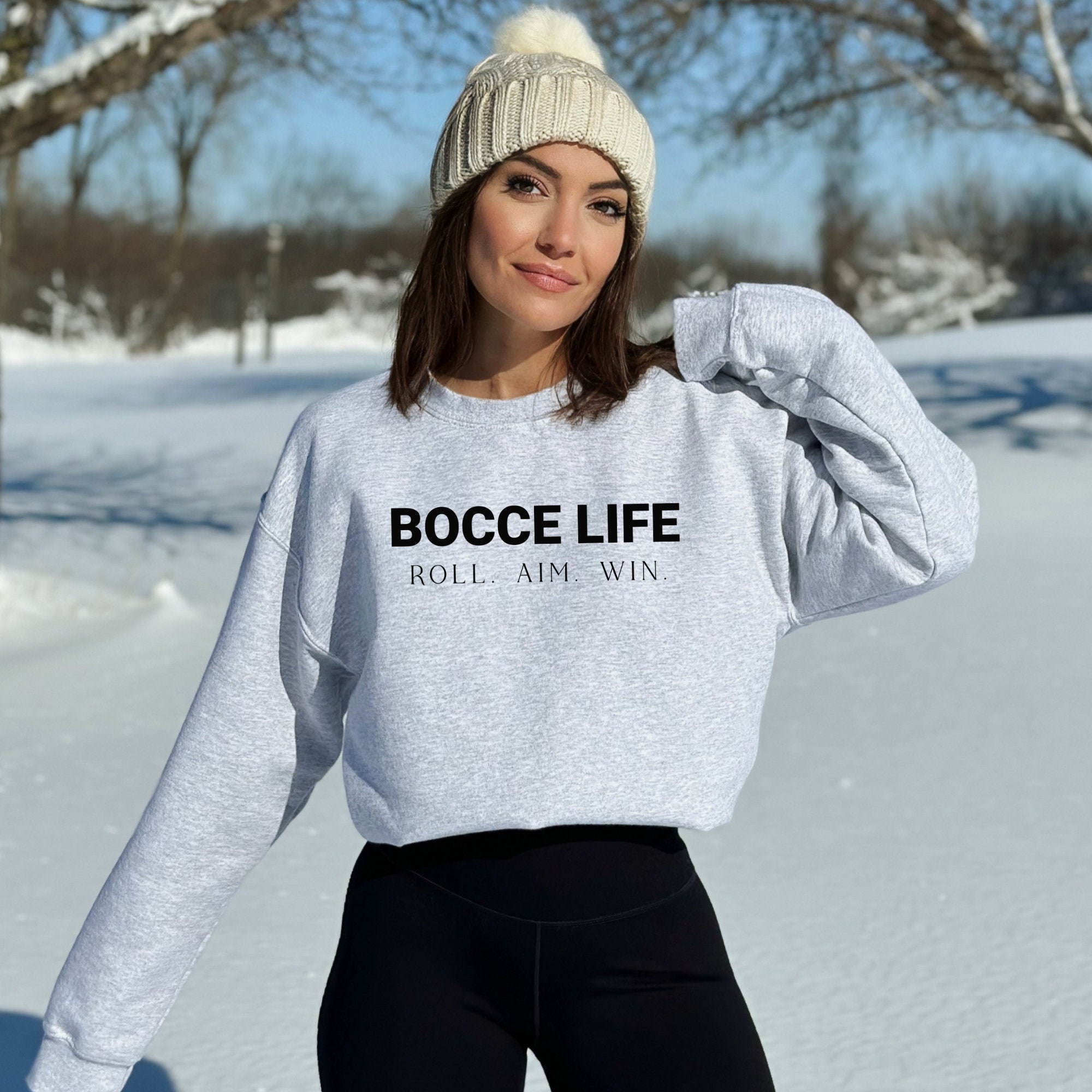 Bocce Life Sweatshirt for Bocce Team Matching Shirts Play Bocce ...
