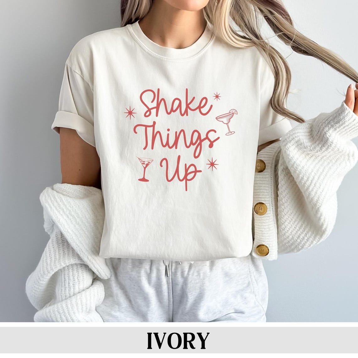 Shake Things up T-shirt Funny Mixology Shirt Cocktail Lover Gift ...