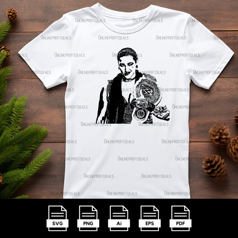 Buy WWE Rhea Ripley MAMI, Instant Download, Digital Files, Png, Pdf ...