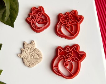 Fox Polymer Clay Cutter - Etsy