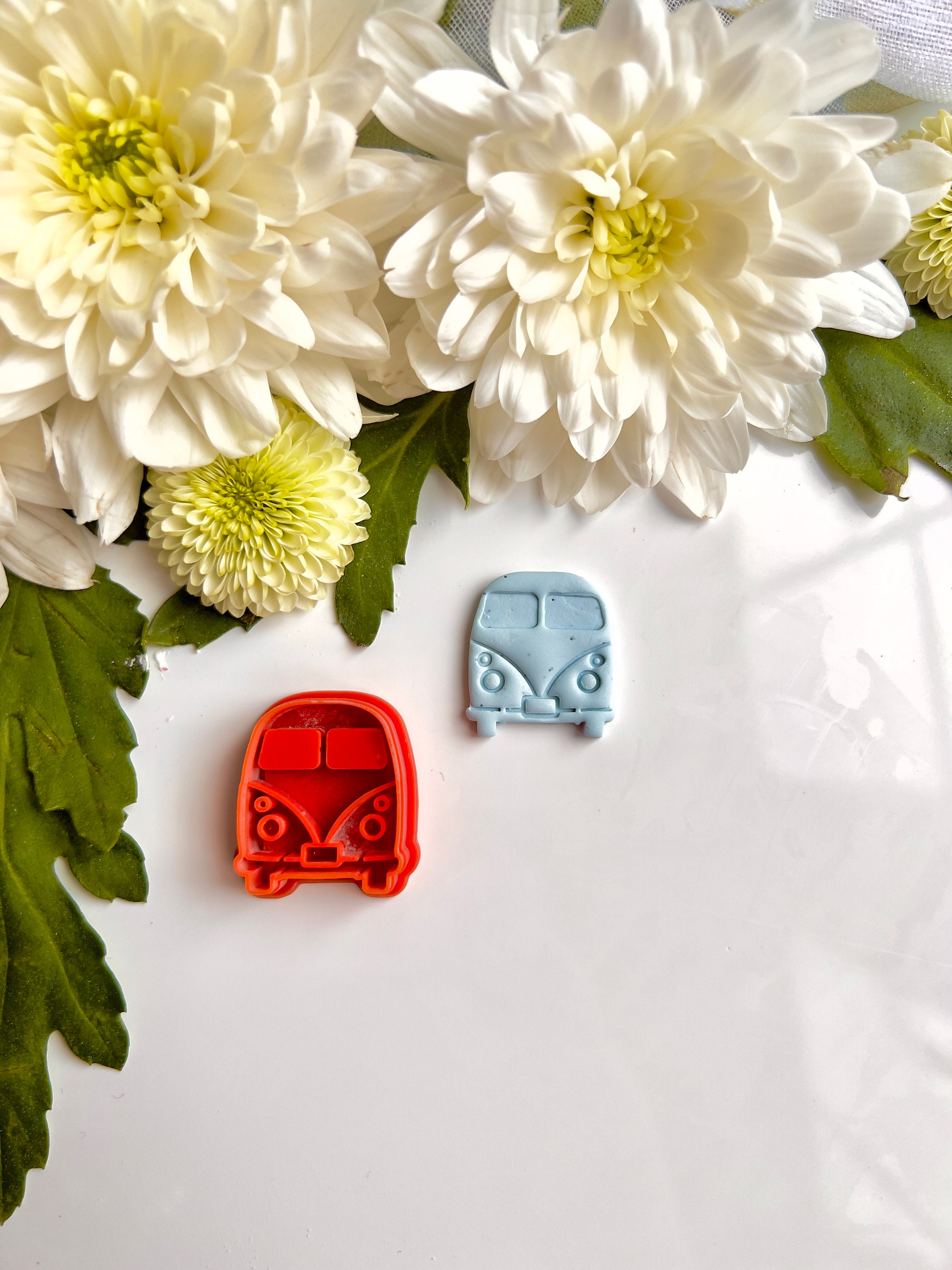 Summer Camper Van Clay Cutter | VW Car Polymer Clay Cutters | Vehicle ...