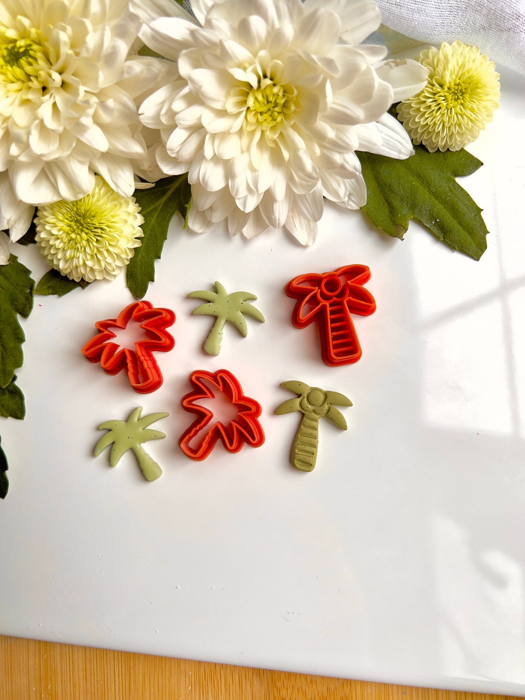 Summer Palm Clay Cutter | Tropical Trees Polymer Clay Cutters ...