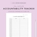 24-hour Accountability Tracker Sheet - Etsy