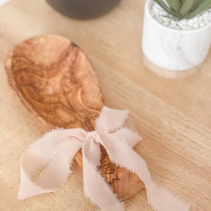 Olive Wood Spoon Rest - Etsy