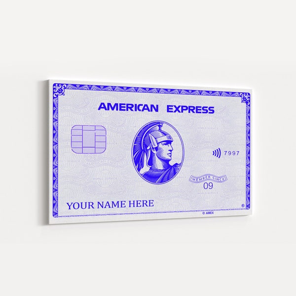 Custom Amex Card - Etsy