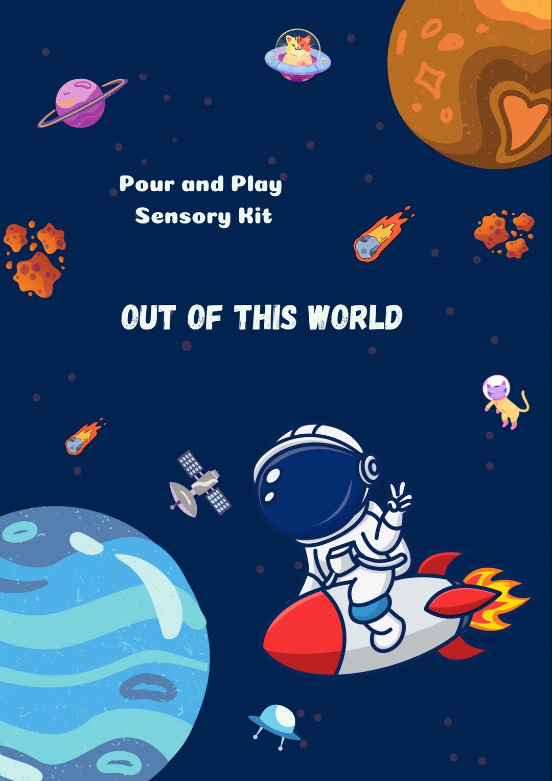 Space Sensory Play Box | Alien Sensory Play | Sensory Play Kit | Pour ...
