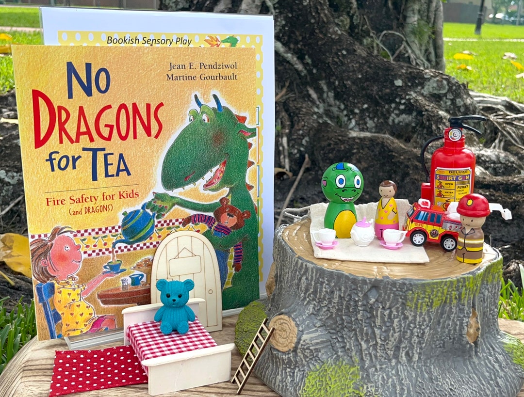 No Dragons for Tea - Etsy