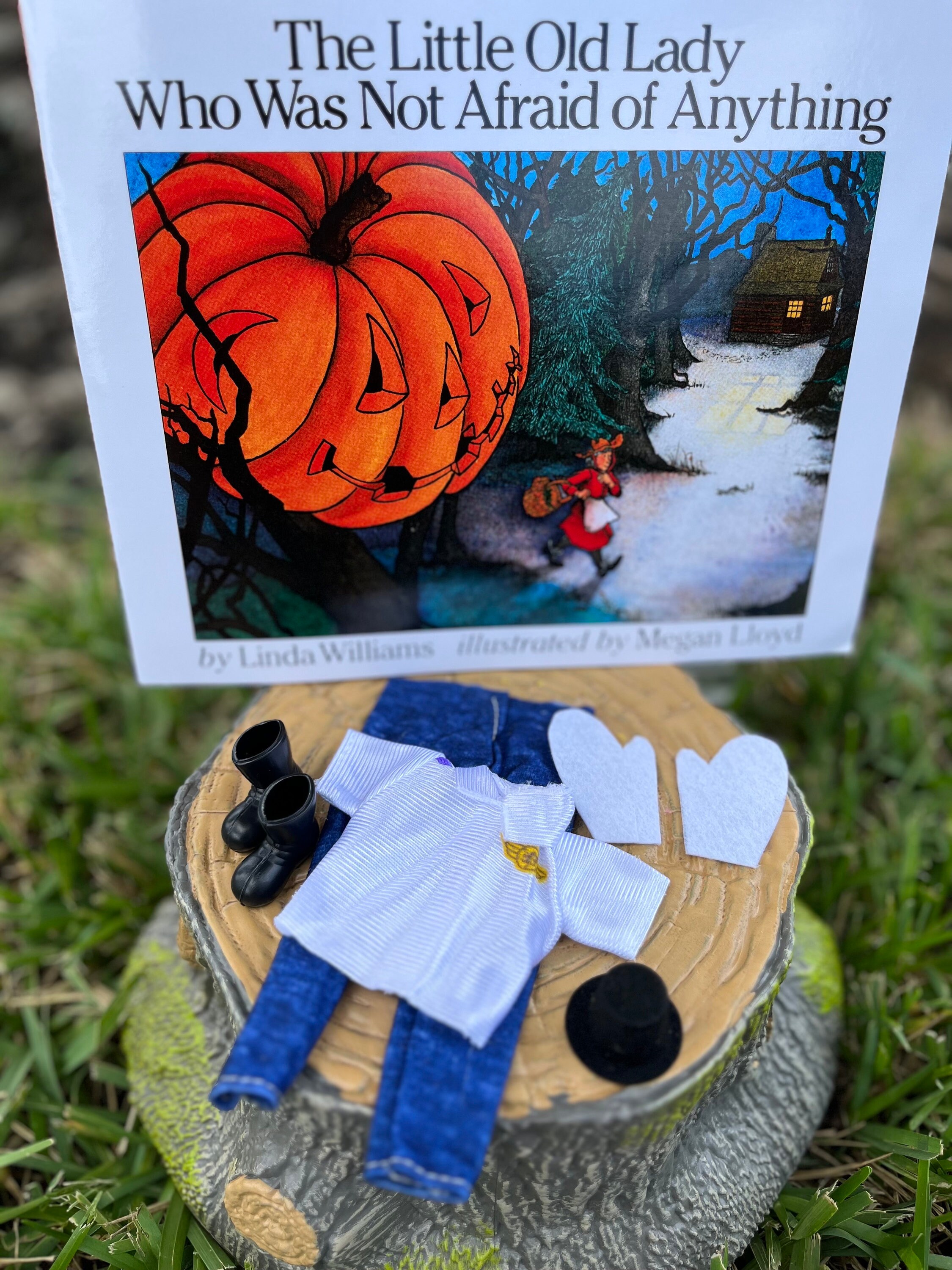 The Little Old Lady Who Wasnt Afraid of Anything - Etsy