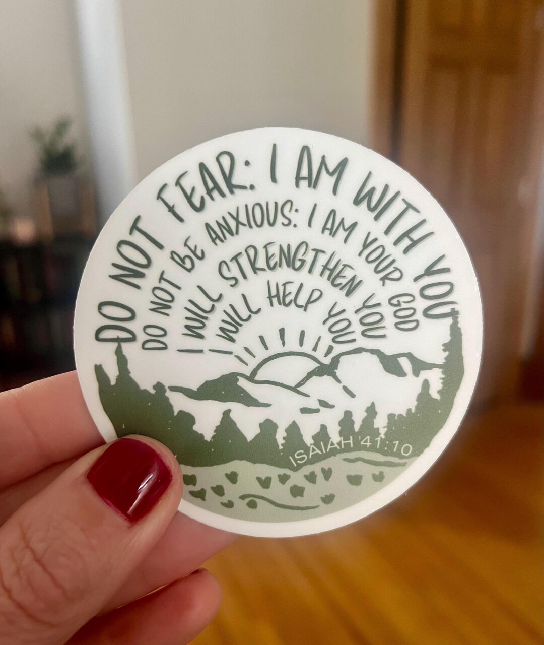 Do Not Fear | Do Not Be Anxious | God Will Strengthen You | Premium ...