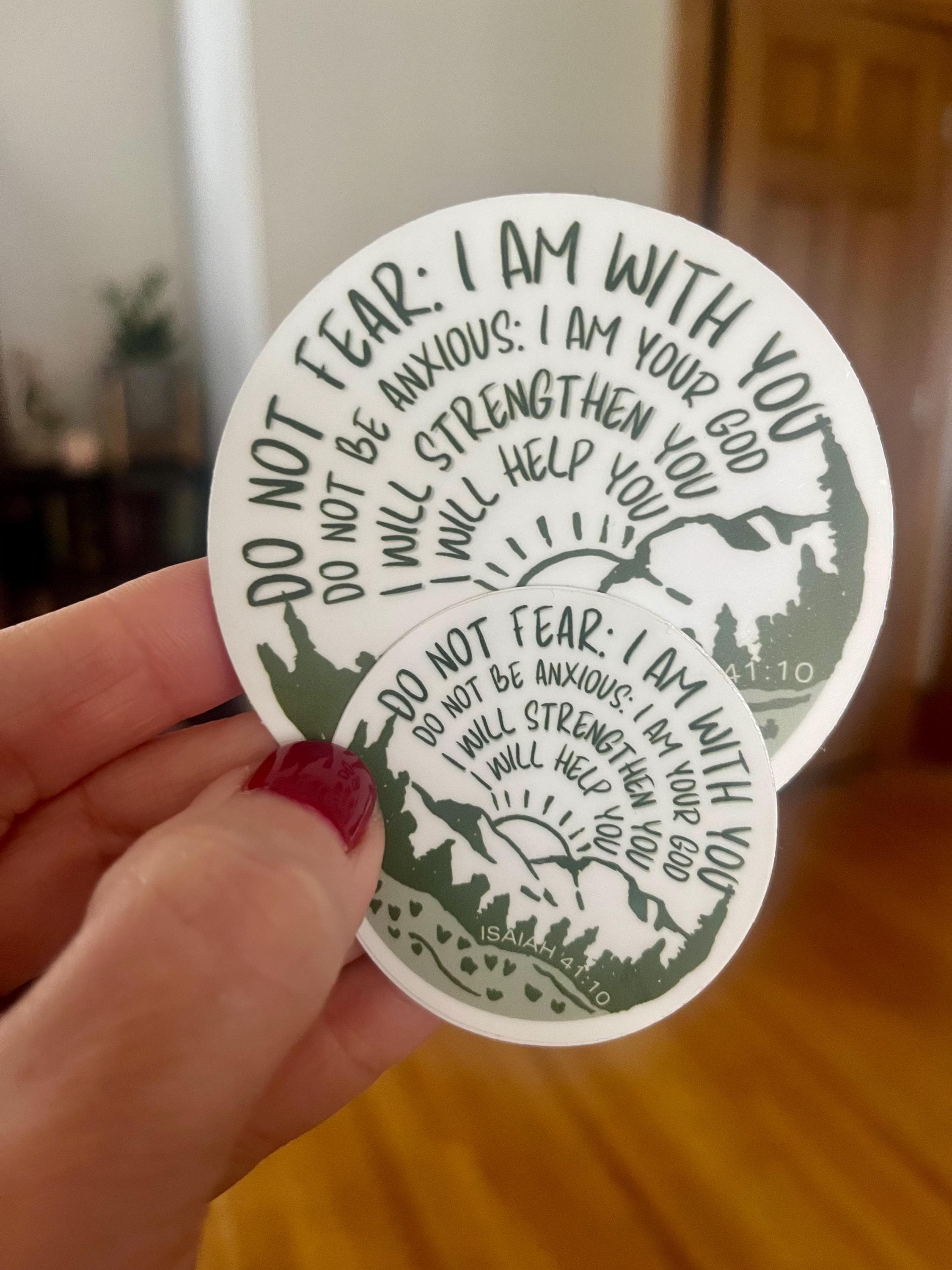 Do Not Fear | Do Not Be Anxious | God Will Strengthen You | Premium ...