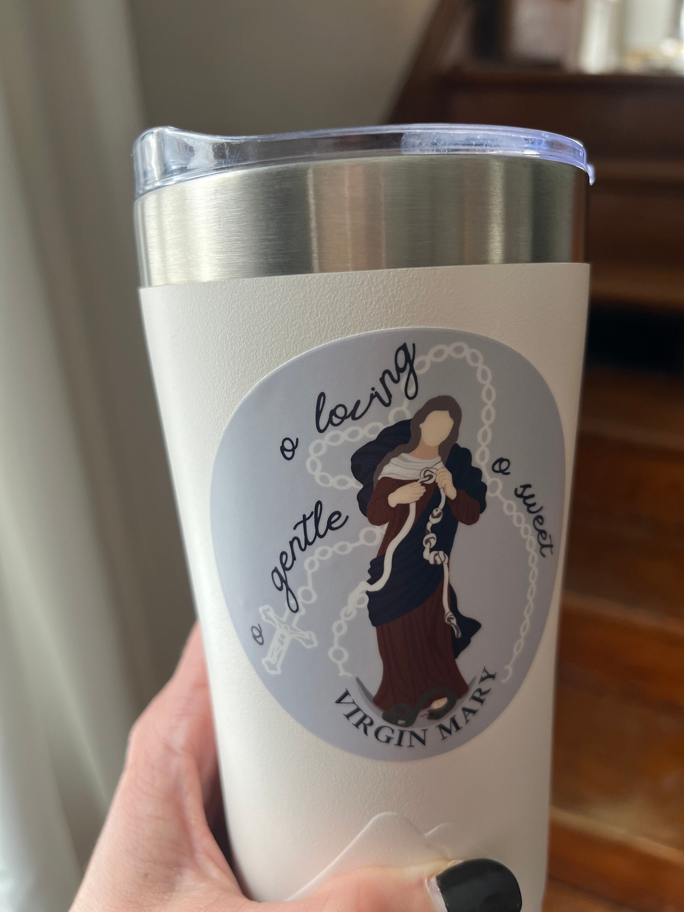 Our Lady Undoer of Knots Sticker: Virgin Mary Catholic Gift - Etsy