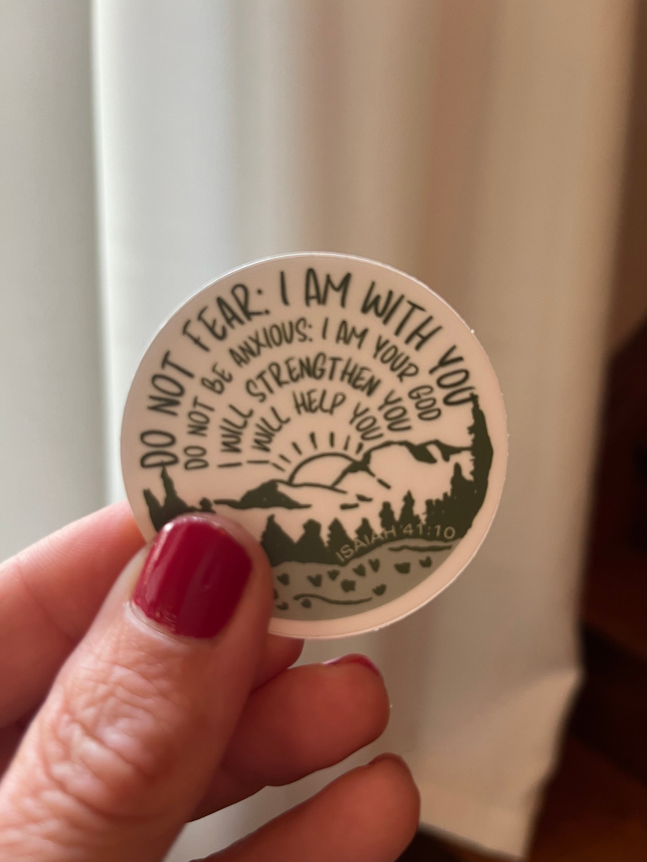 Do Not Fear | Do Not Be Anxious | God Will Strengthen You | Premium ...