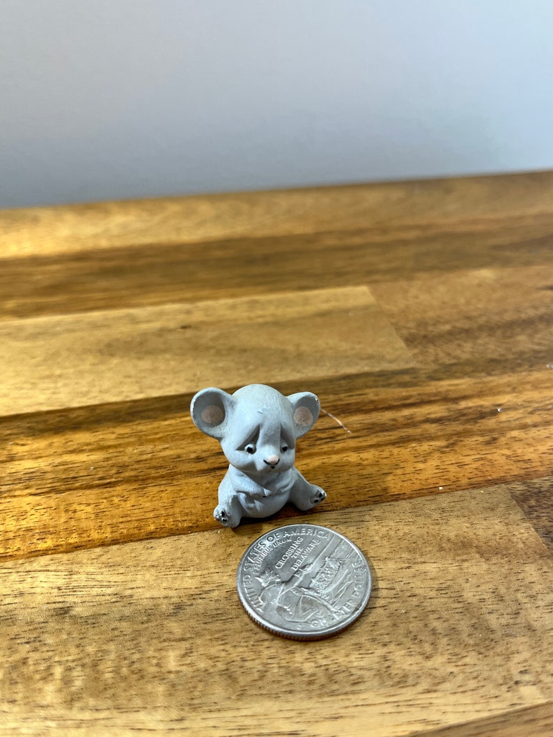 Vintage Ceramic Family of Mice Mini Figures - Etsy