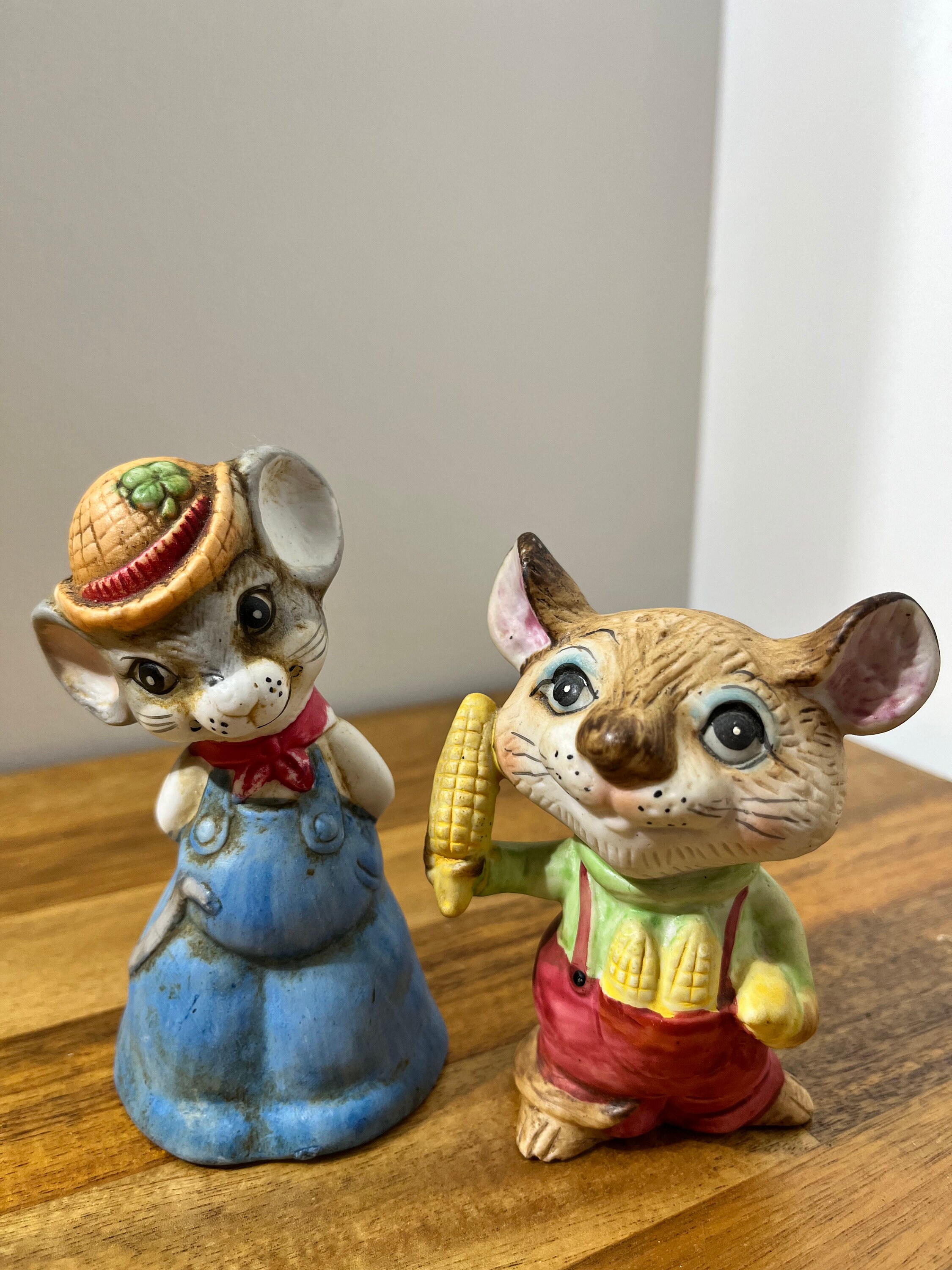 Vintage Mice, Mice Figurines, Jasco Critter Bell, Homco - Etsy
