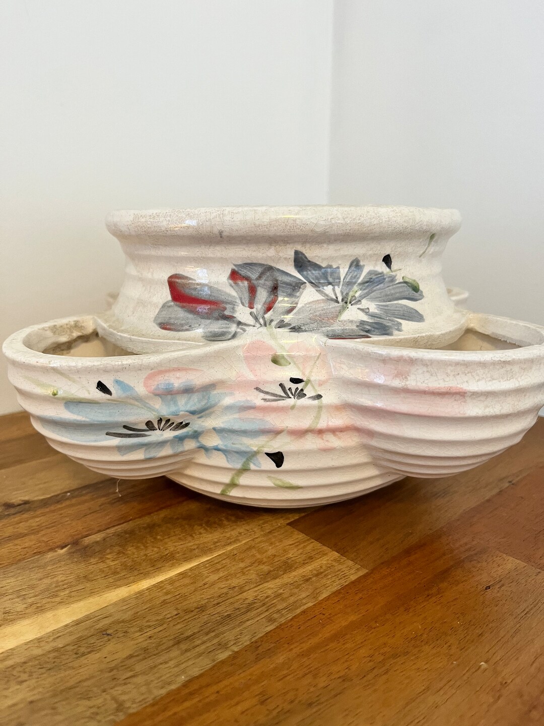 Ceramic Planter Vintage Planter Pots and Planters Strawberry Planter ...