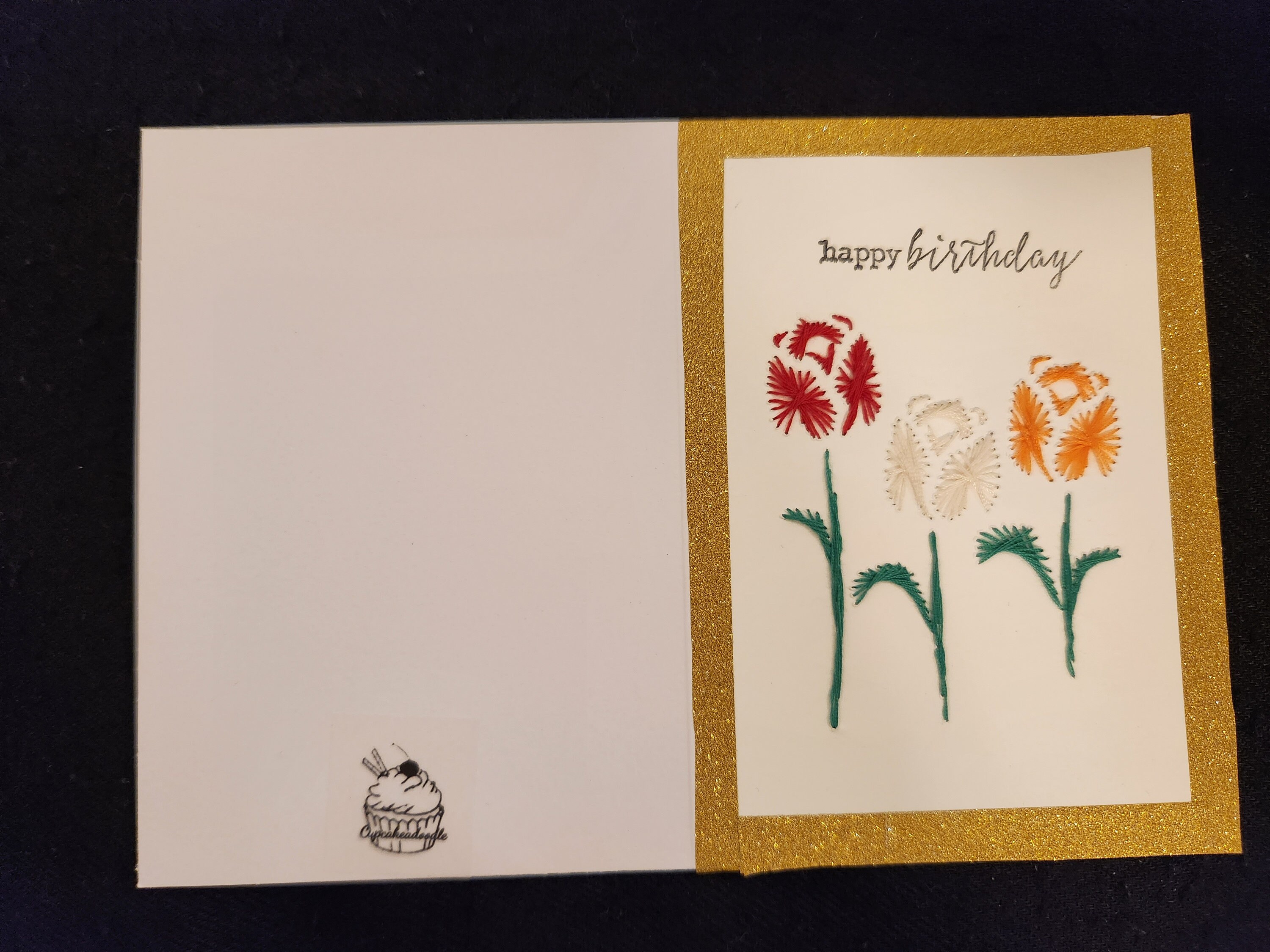 3 Tulips String Art Greeting Card - Etsy