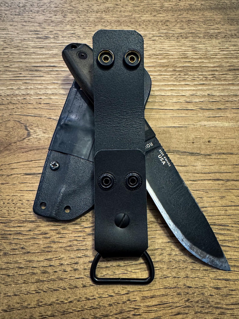 Knife Sheath Belt Dangler Leather - Etsy