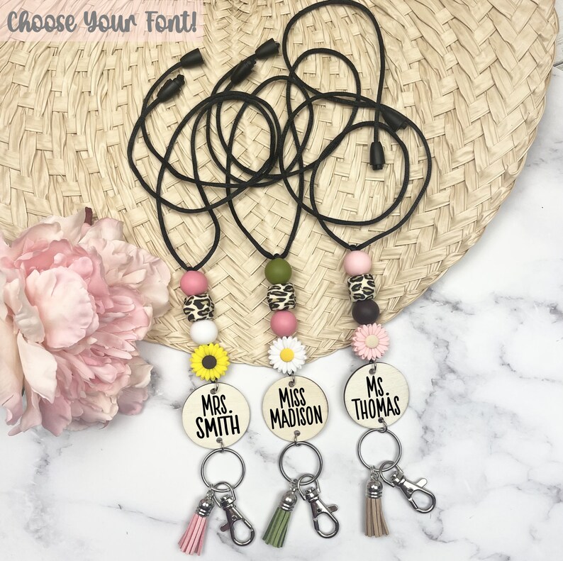 Badge Holder for Teacher Lanyard, Teacher Landyard, Teacher Lanyard ...