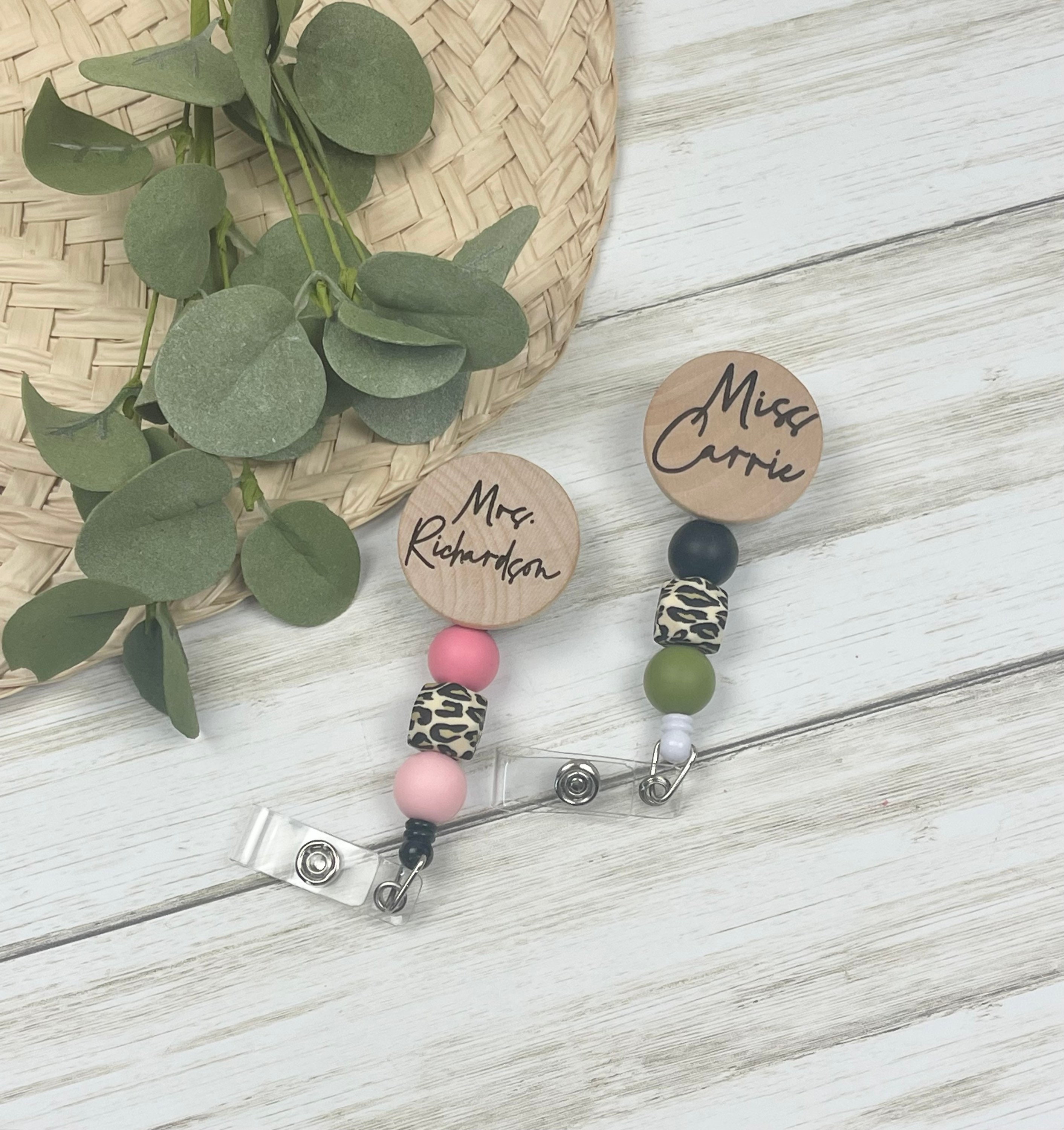 Custom Teacher Badge Reel, Custom Teacher Gift, Teacher Appreciation ...