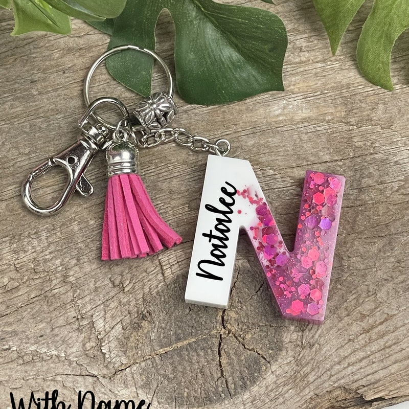 Custom Resin Keychain - Etsy