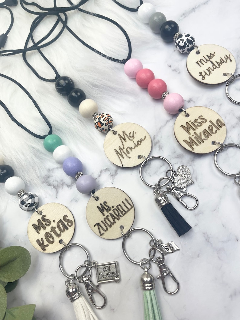 Teacher Landyard, Teacher Lanyard, Teacher Lanyard Personalized ...