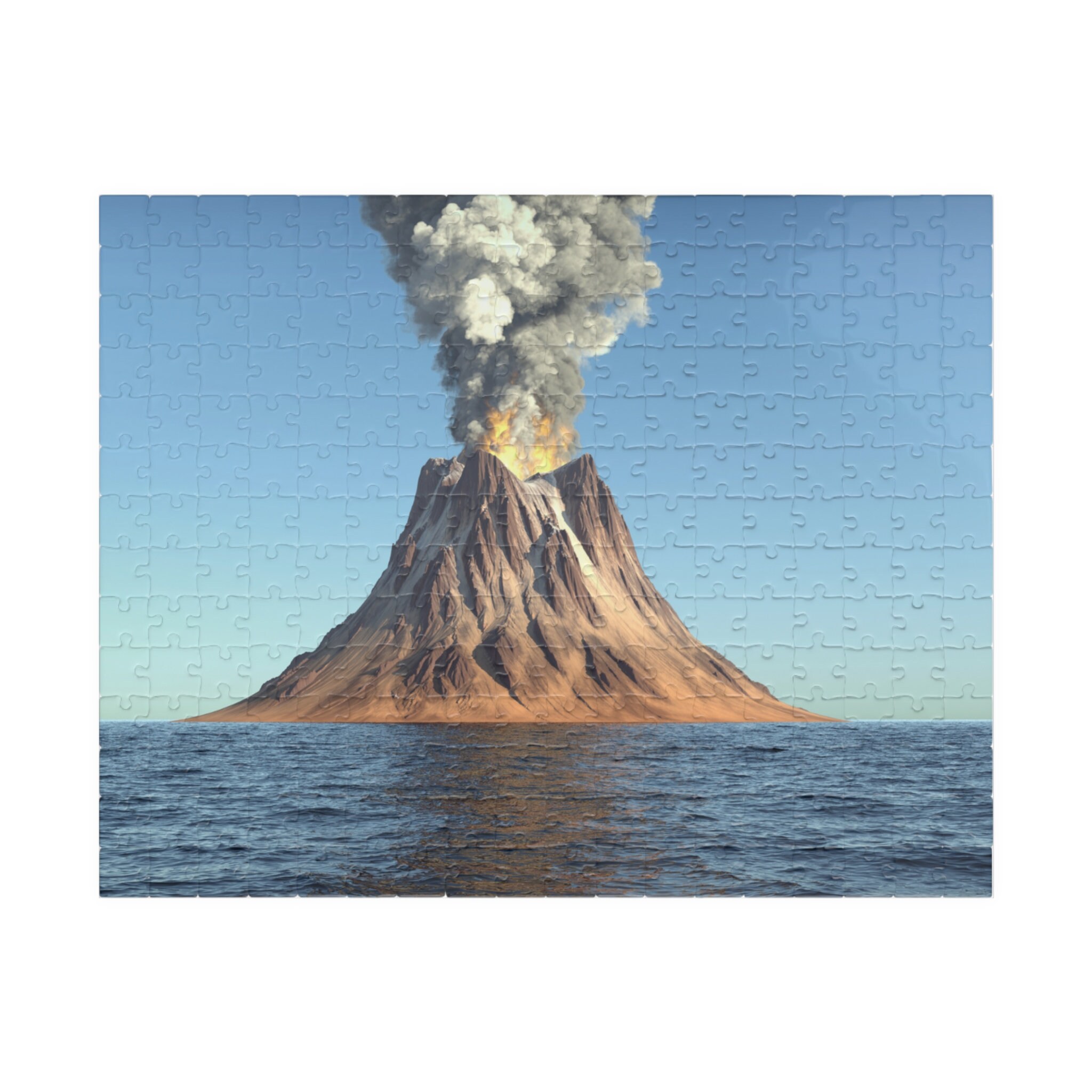Volcano Puzzle 110, 252, 500, 1014-piece - Etsy