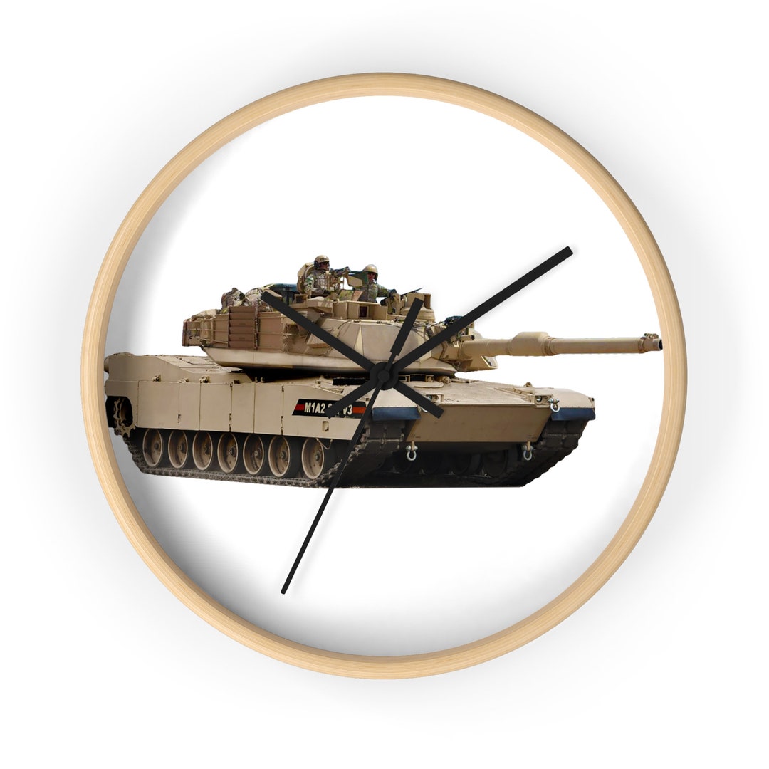 Tank Wall Clock - Etsy