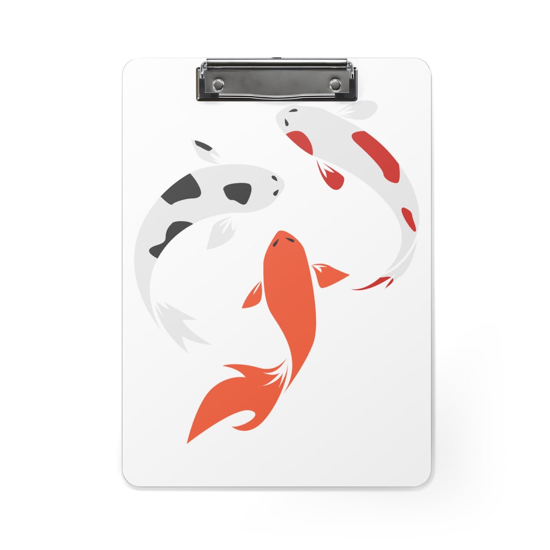 Koi Fish Clipboard - Etsy
