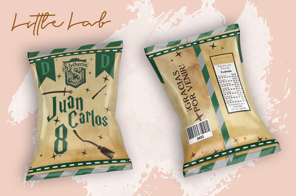 Chips Bags, Harry Potter, Kids Birthday, Template Printable, Birthday ...