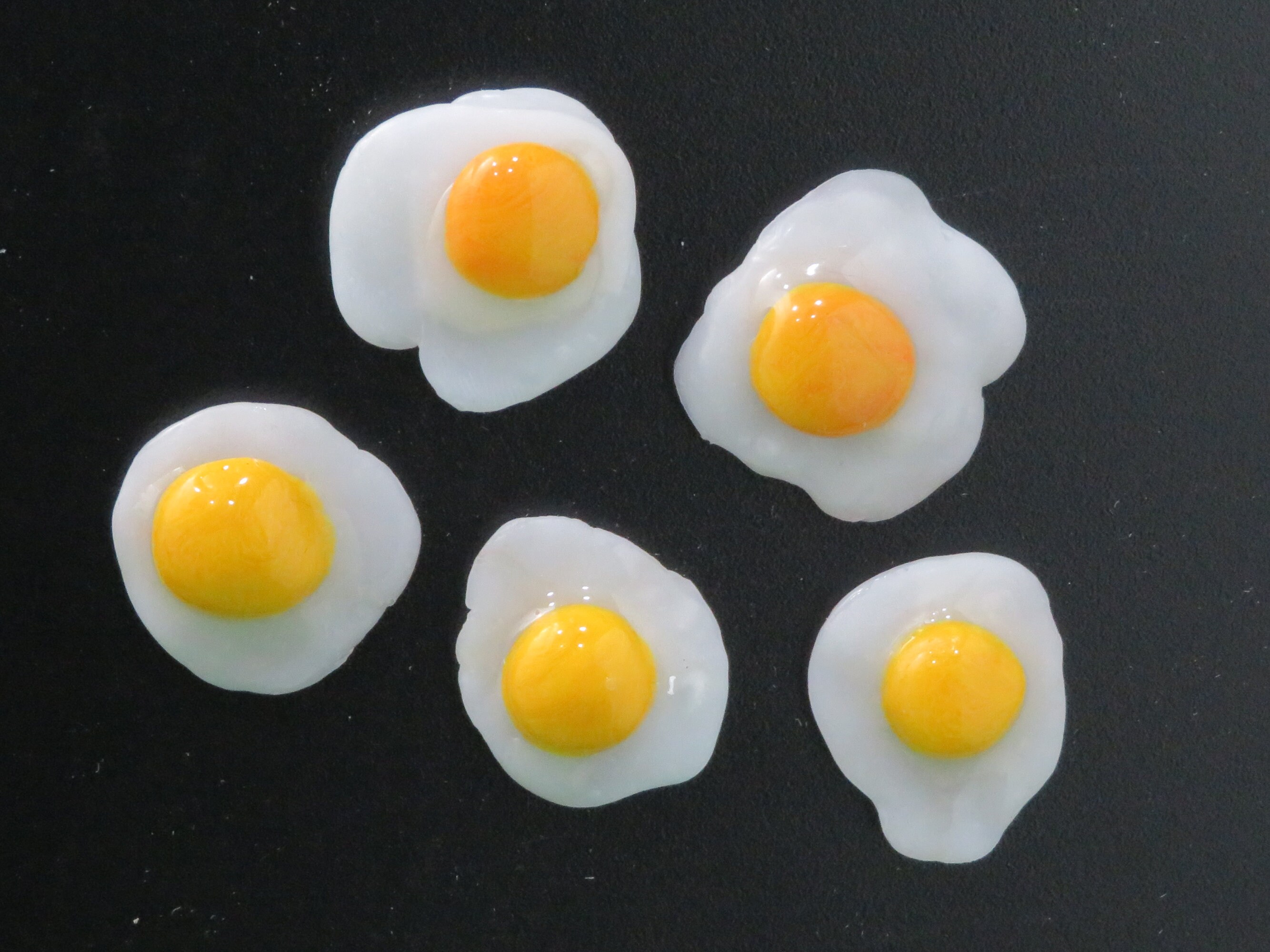 Fried Breakfast Fridge Magnets Food Magnets Cute Pin - Etsy