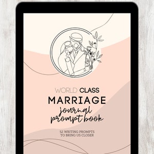 Marriage Journal Prompt Book: PDF DIGITAL DOWNLOAD - Etsy