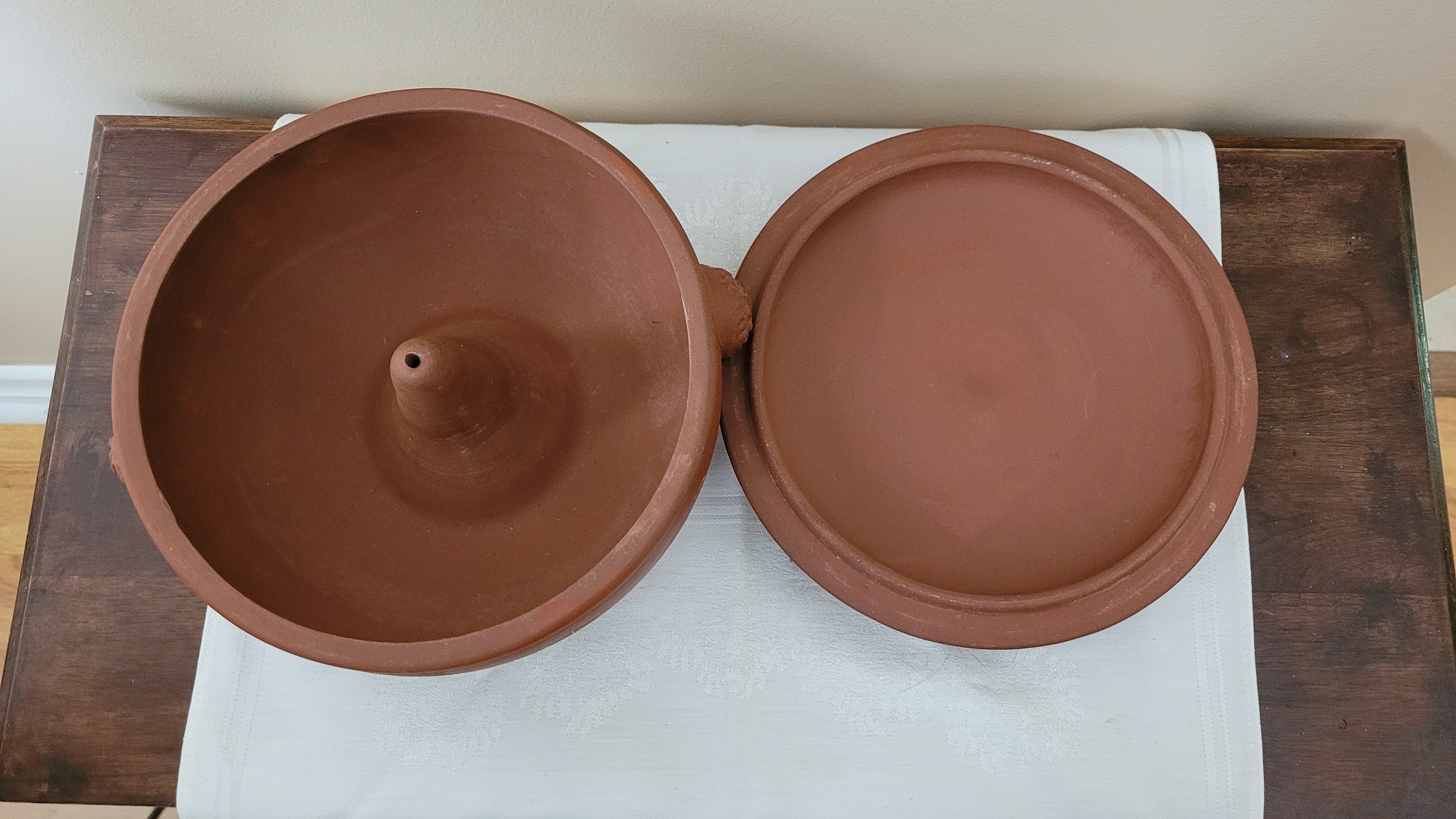 Vintage Chinese Red Clay Yunnan Rice & Stew Steamer With Lid - Etsy
